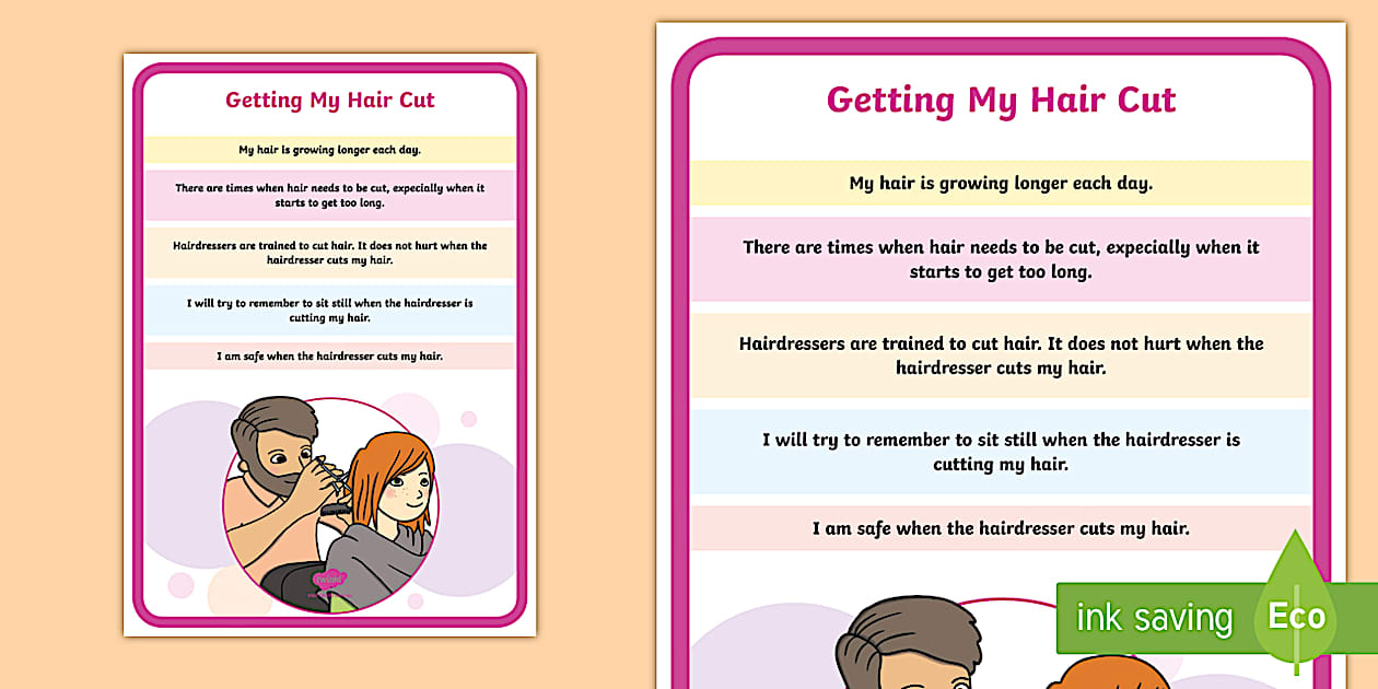 Getting My Hair Cut Social Situations (teacher made)