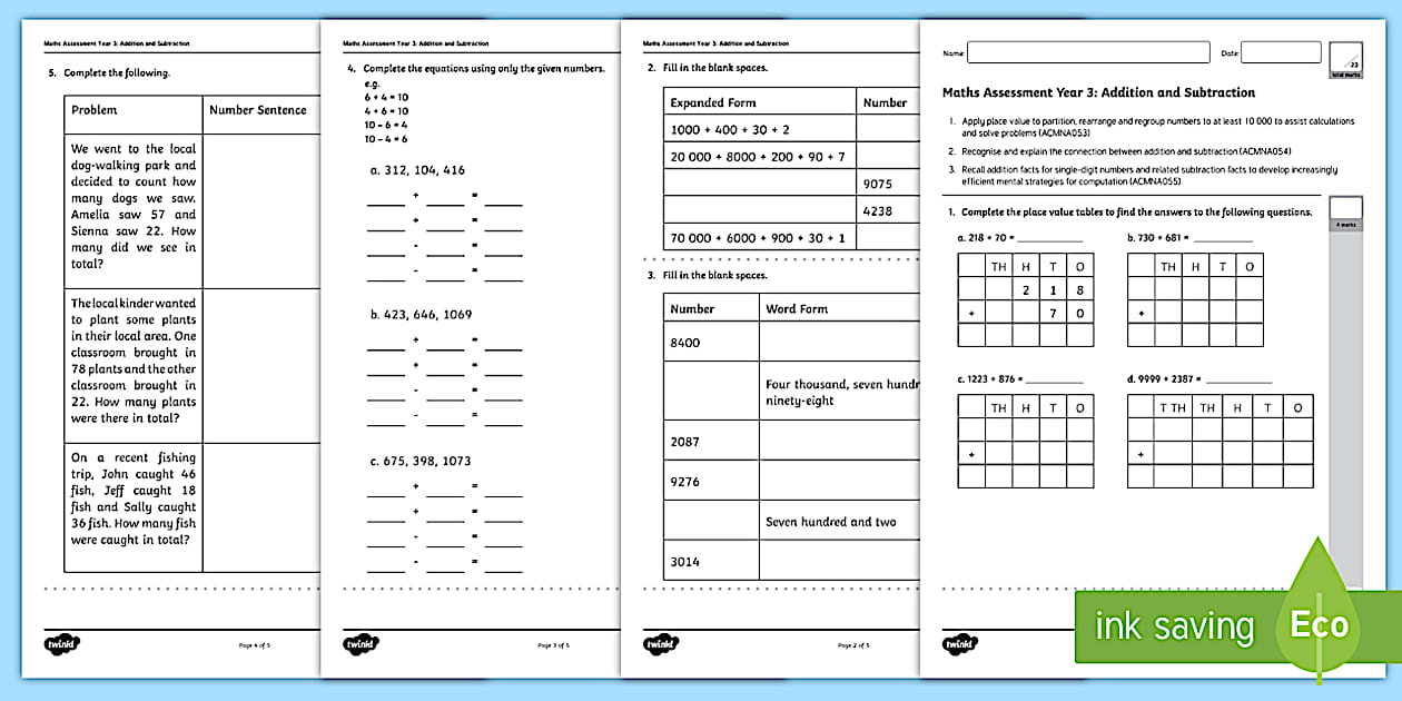 Add and subtract two- and three-digit numbers using place value to ...