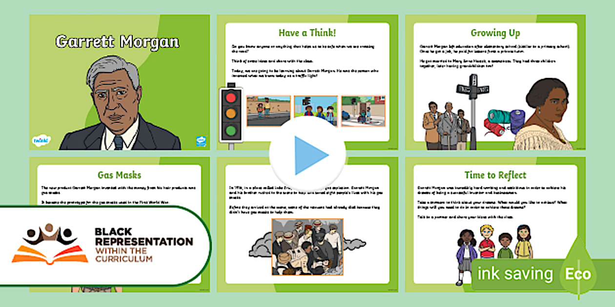 KS1 Garrett Morgan Presentation (teacher made) - Twinkl