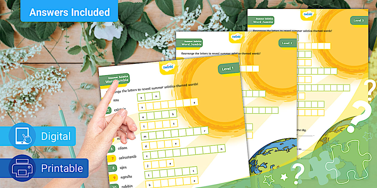 Summer Solstice 2025 UK | Twinkl Resources (teacher made)