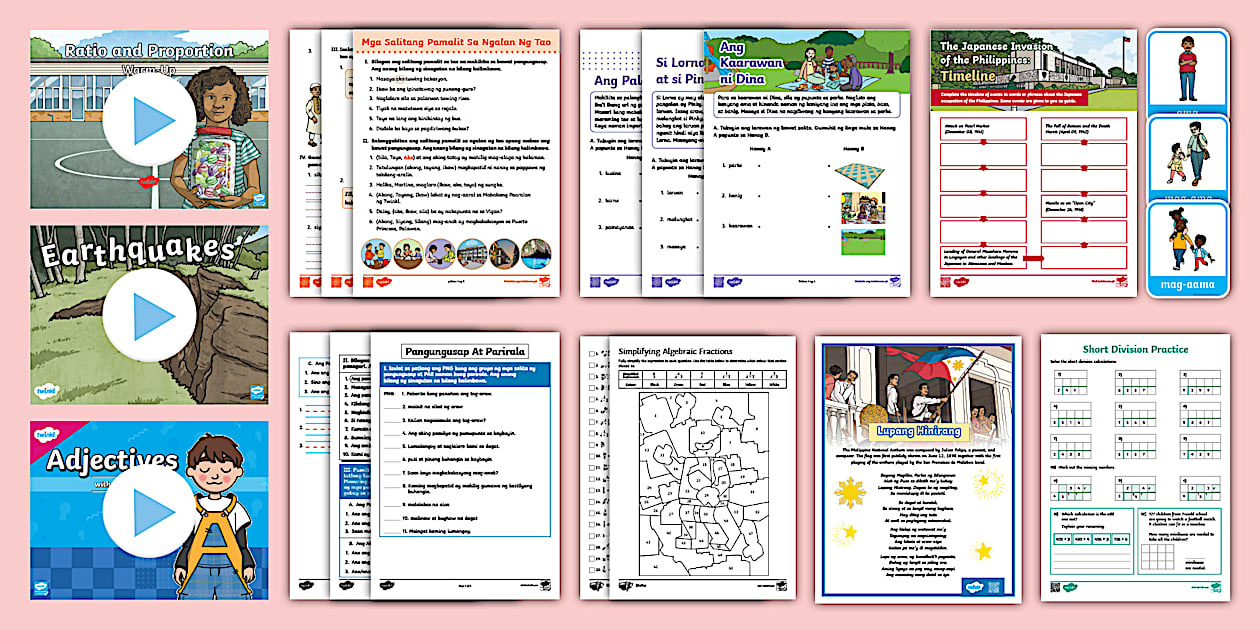 FREE Elementary Resource Pack | Philippines | Twinkl