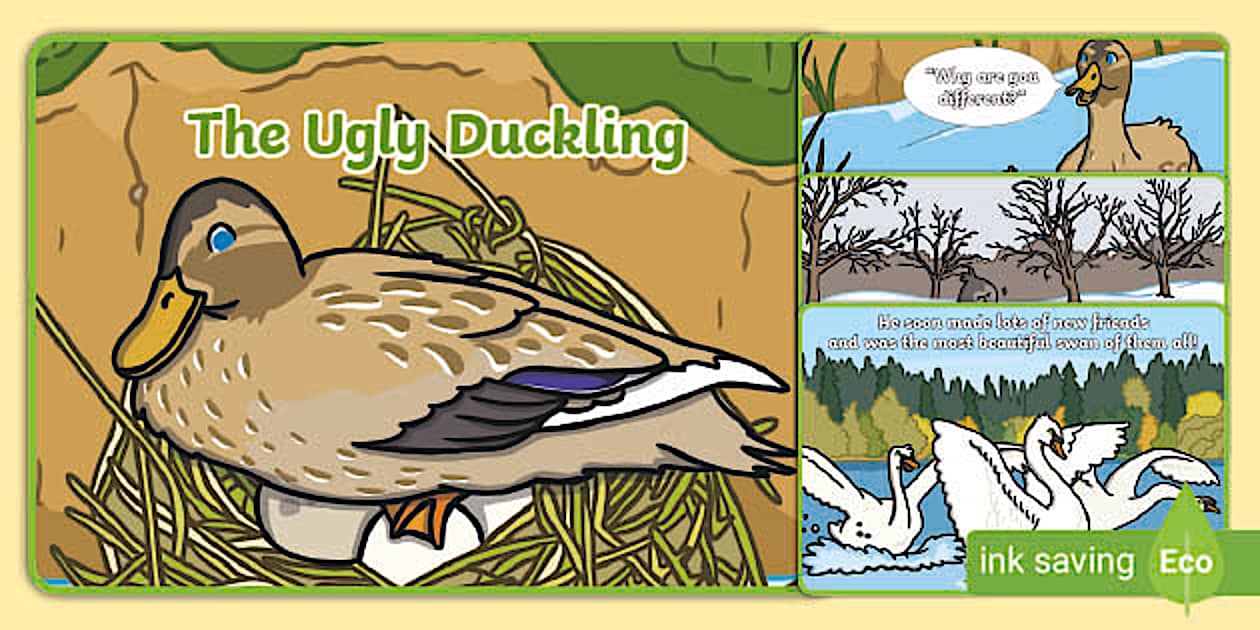 Ugly Duckling Short Story - Traditional Tales (teacher made)