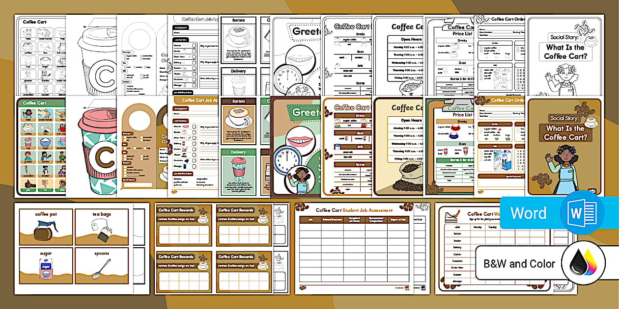 Coffee Cart Student-led Business Project Pack