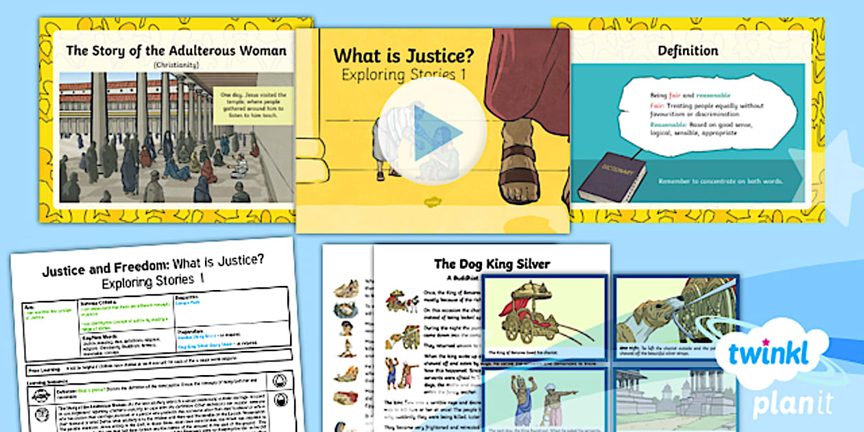 RE: Justice and Freedom: What Is Justice? Exploring Stories Year 6 ...