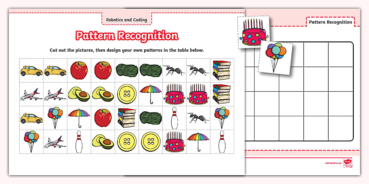 Robotics and Coding - Pattern Recognition: Picture Patterns