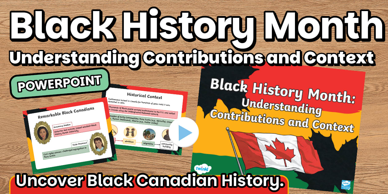Intermediate Black History Month PowerPoint