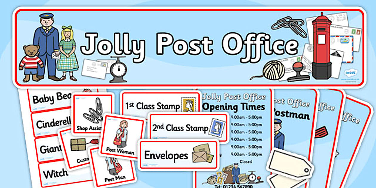 Jolly Post Office Role Play Pack to Support Teaching on The Jolly Postman