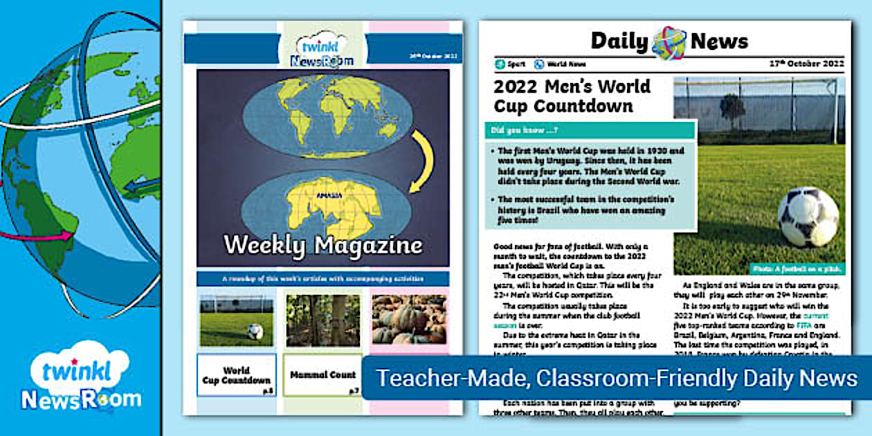 NewsRoom Weekly Roundup Magazine 20th October 2022 (ages 9-11)