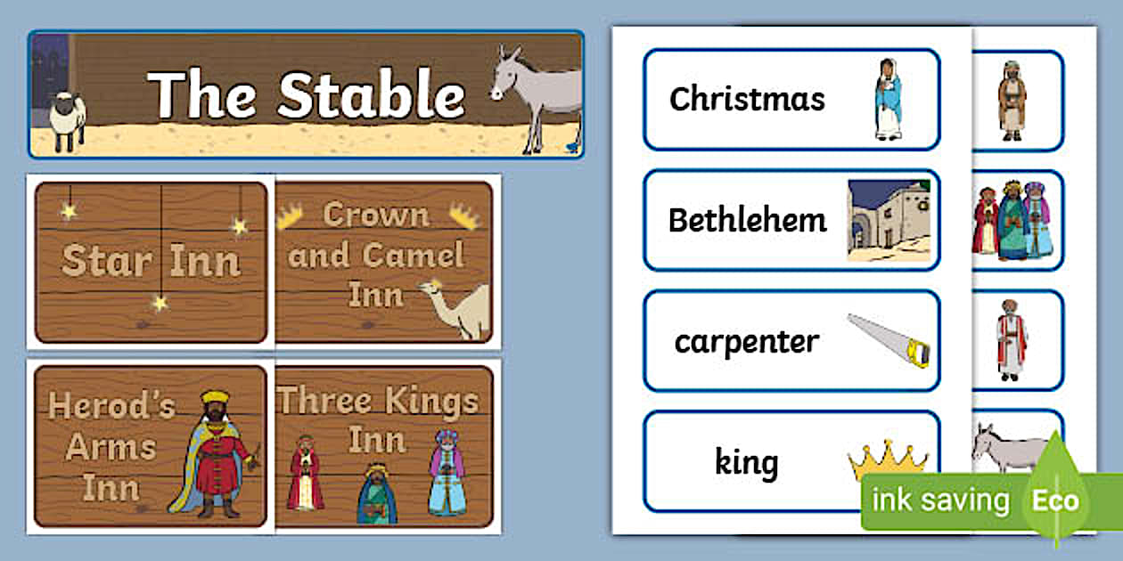 Nativity Role-Play Pack (teacher made) - Twinkl