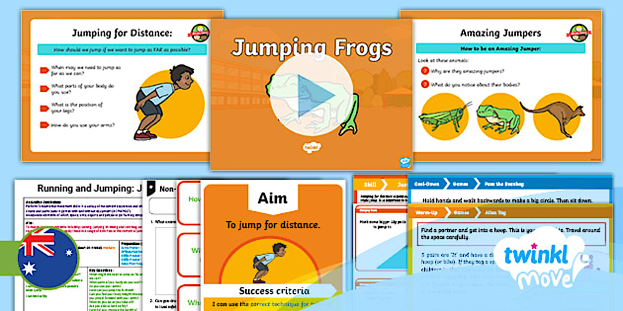 Move Y1 Multi-Skills: Running and Jumping L4: Jumping Frogs