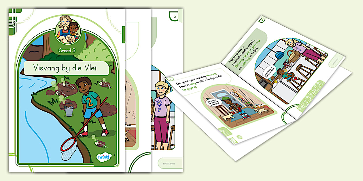 Graad 3 Klanke Leesboek -ng, -nk - Twinkl