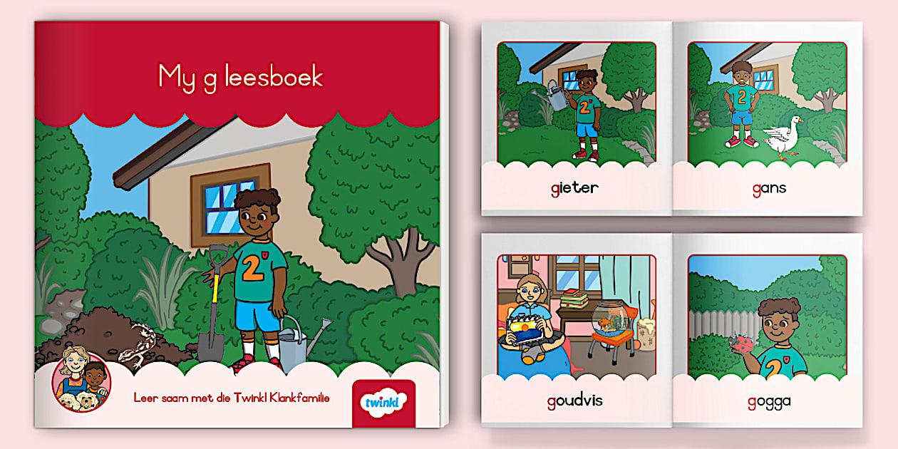 eBoek oor die G-Klank (teacher made) - Twinkl