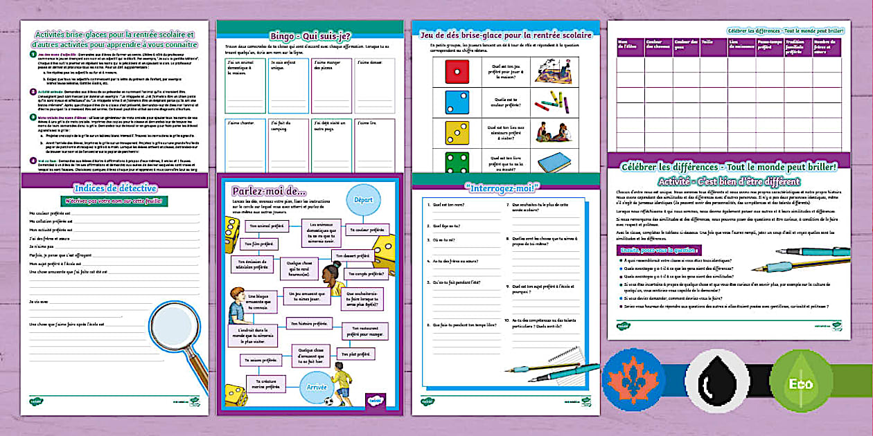 Getting to Know You Activities Back to School Icebreakers