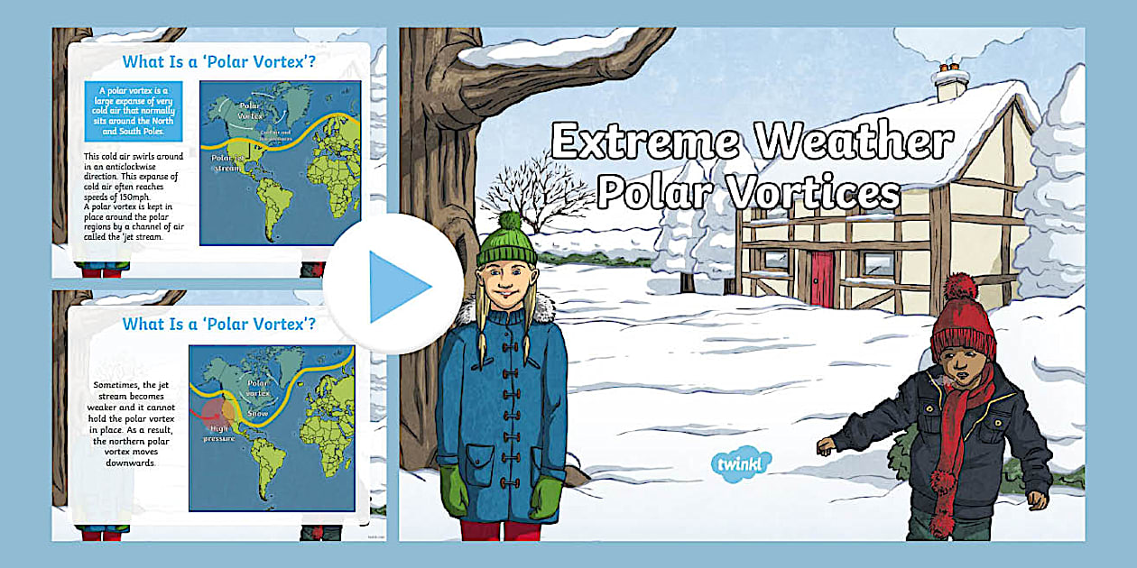 KS2 Extreme Weather Polar Vortices - Twinkl