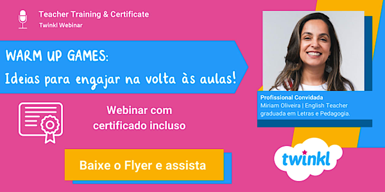 Warm Up Games - Ideias pra engajar na volta às aulas