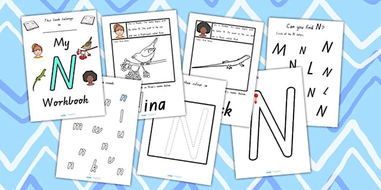 My Workbook N Uppercase