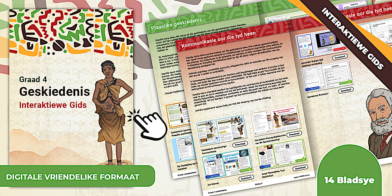 Graad 4-Geskiedenis-Interaktiewe Gids (KABV-belyn)