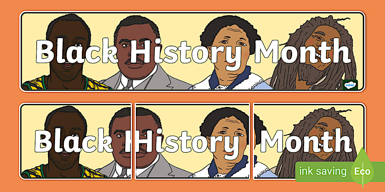 Jamaican Black History Month Banner (teacher made) - Twinkl