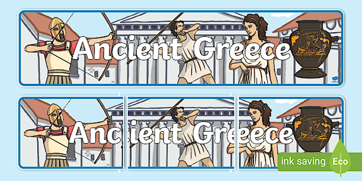 Ancient Greece Display Banner | Classroom Display - Twinkl