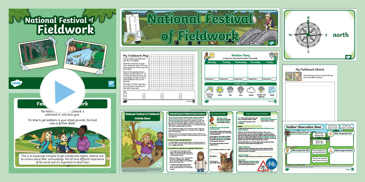 KS1 Festival of Fieldwork Teaching Pack - Twinkl - Geography
