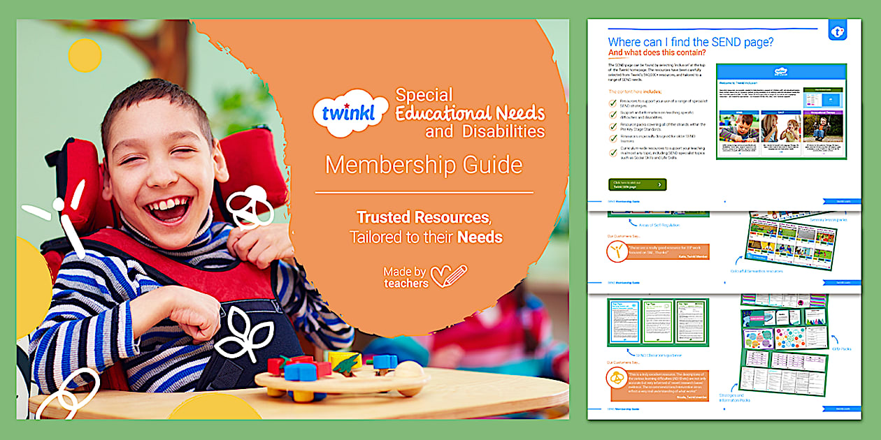 FREE! - FREE Members Guide for SEND Teachers Working in SEND Schools ...
