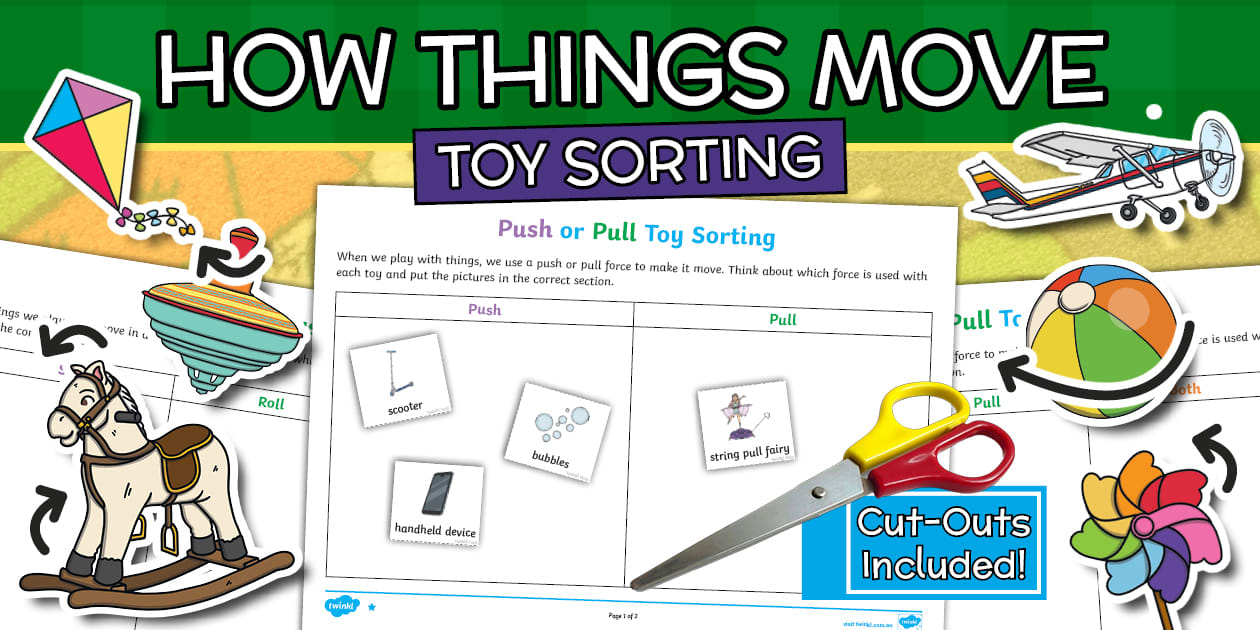 How Things Move Toy Sorting