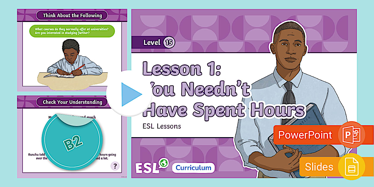ESL Level 15 Lesson 1 Presentation