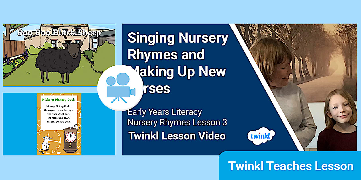 Nursery Rhymes Video Lesson 3 | Early Years Remote Learning