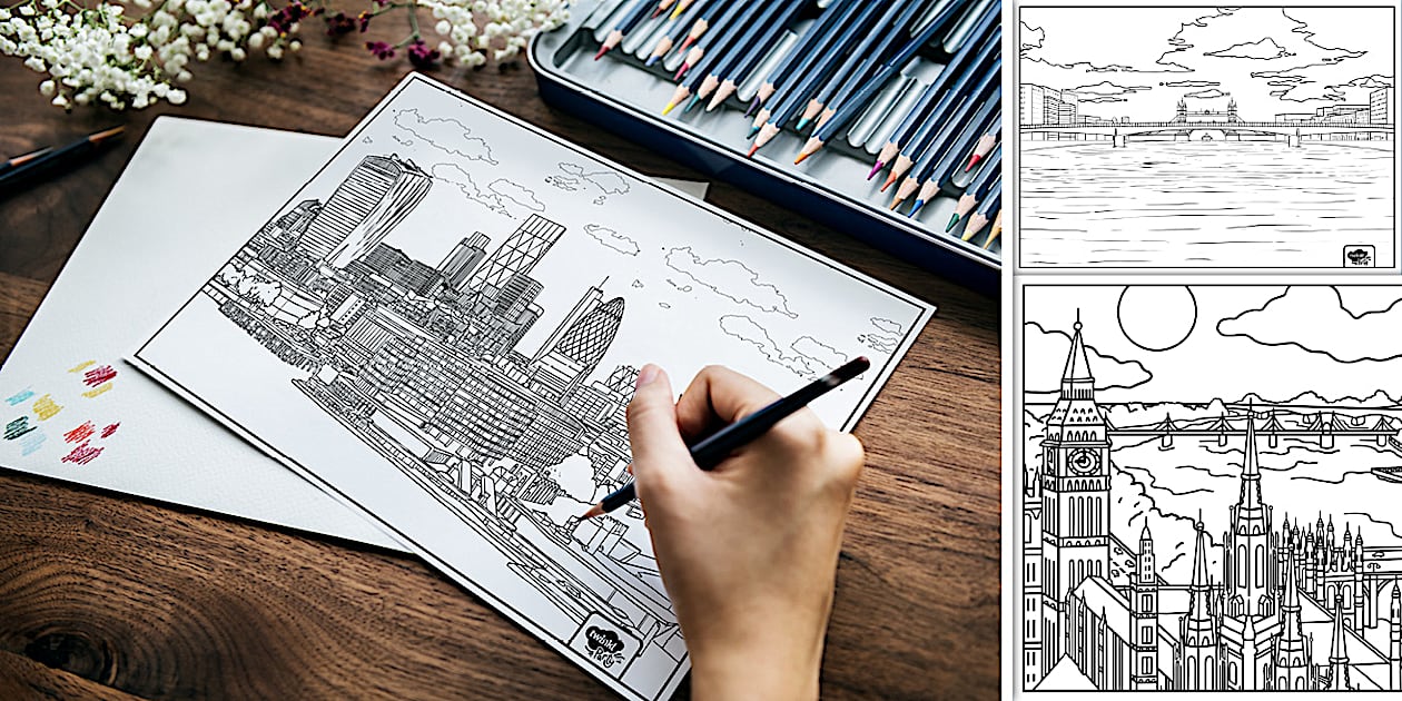 London Colouring Sheets | Twinkl Party (teacher made)