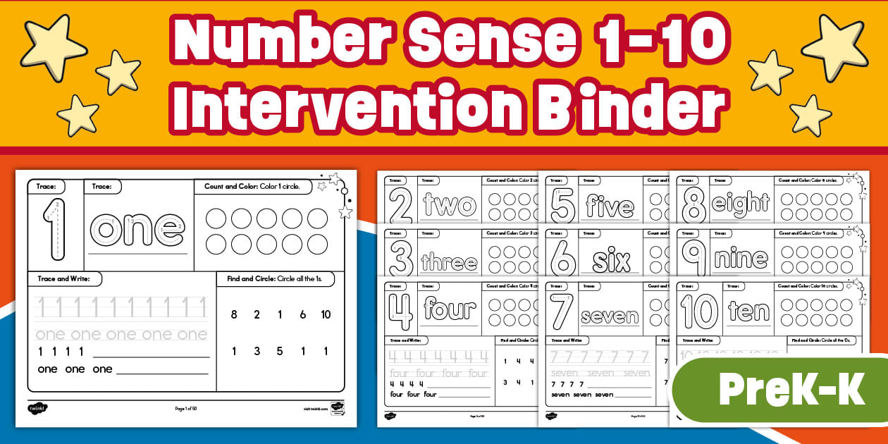 Number Sense Interventions Binder | Twinkl USA