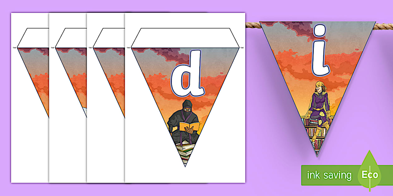 Reading Is My Super Power Display Bunting - Twinkl