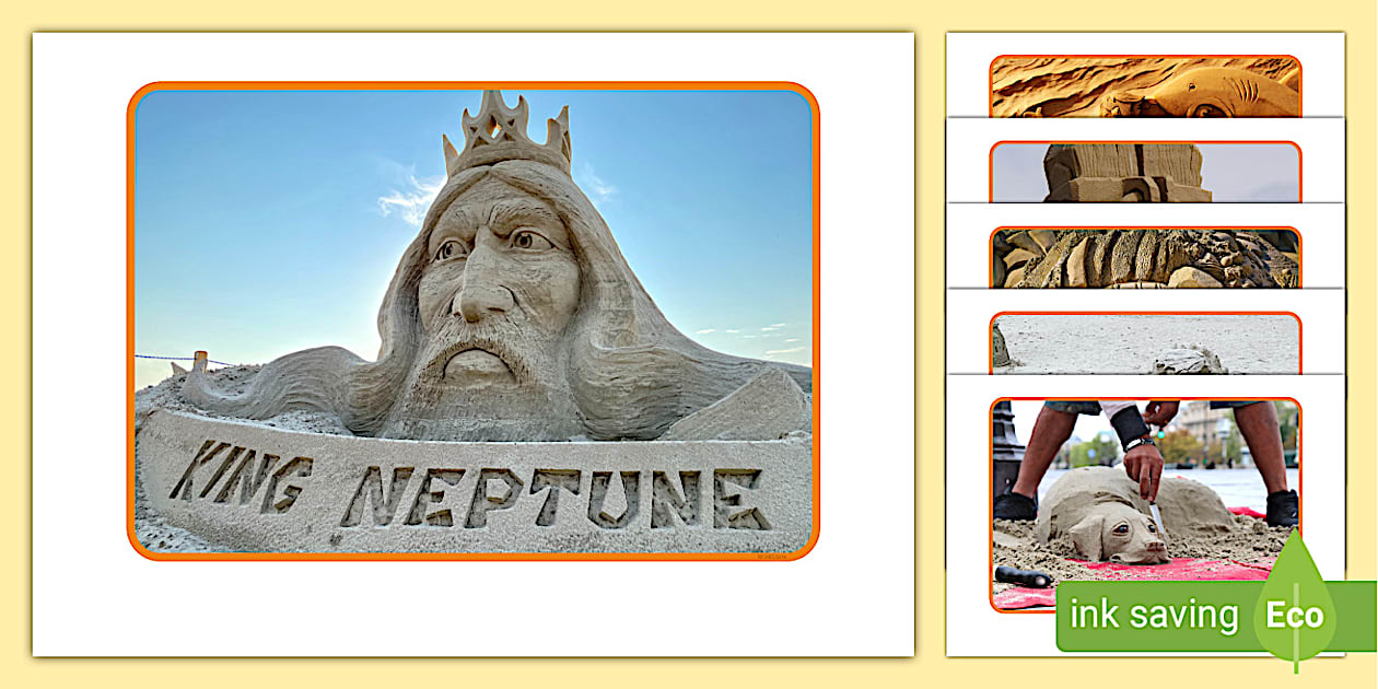Sand Sculpture Photo Pack (teacher made) - Twinkl
