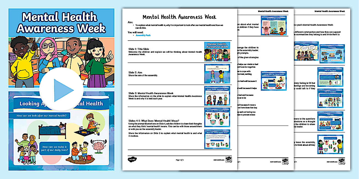 Mental Health Awareness Week KS1 Assembly Pack | Twinkl