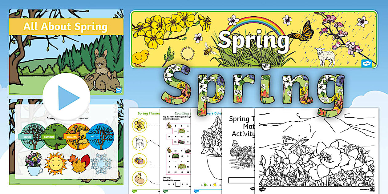 Spring Lesson Pack – Spring Activities for Grade R - Twinkl