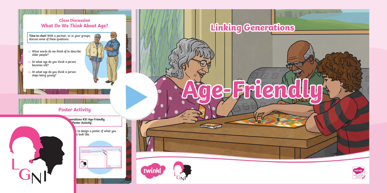Linking Generations KS2 Age-Friendly PowerPoint - Twinkl
