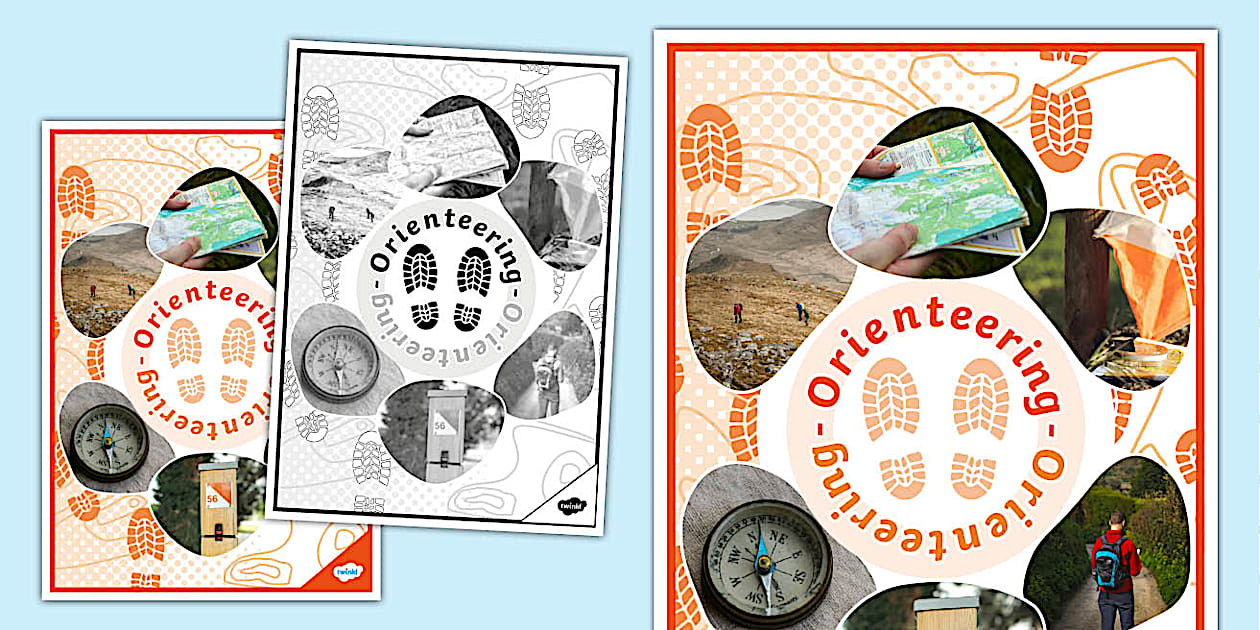 Orienteering Photo Display Poster (Teacher-Made) - Twinkl