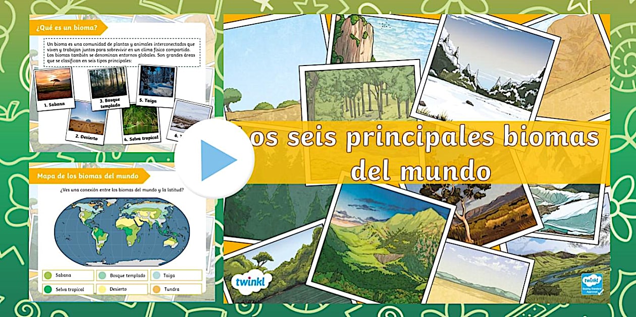 Presentación: Los seis principales biomas del mundo