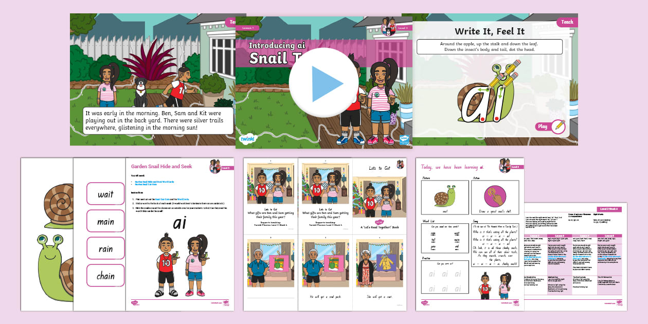 Twinkl Phonics Level 3 Taster Pack