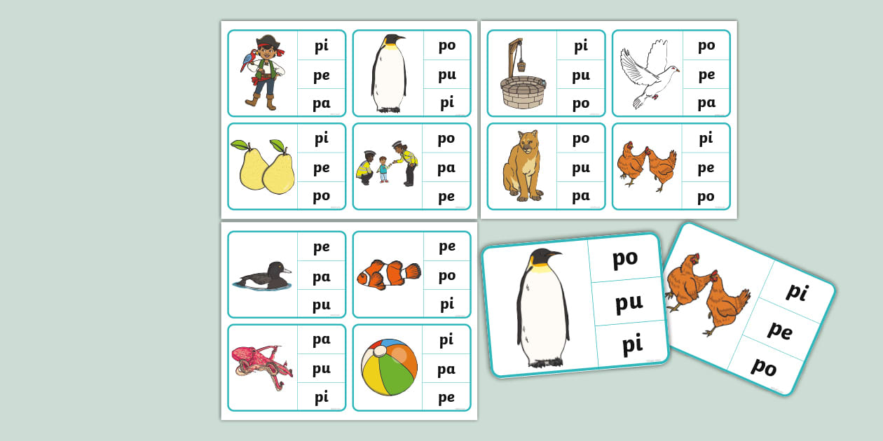 Guía de trabajo: Identifica el valor sonoro inicial - Letra P