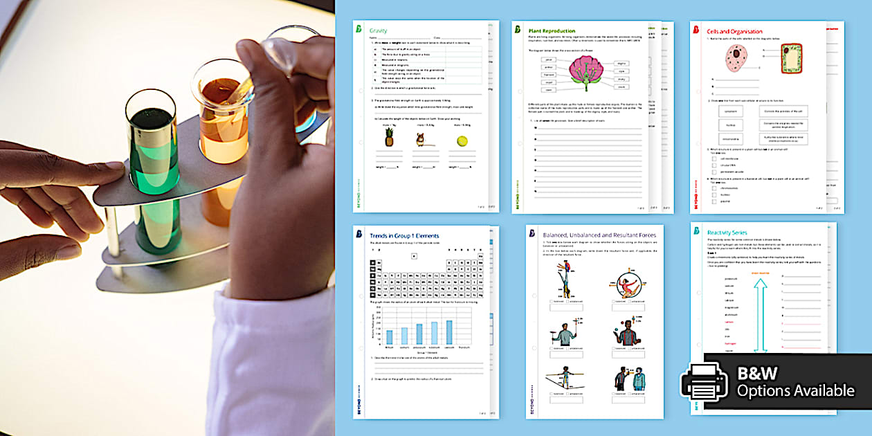 FREE! - Secondary Science Revision KS3 and Homework Pack | Beyond