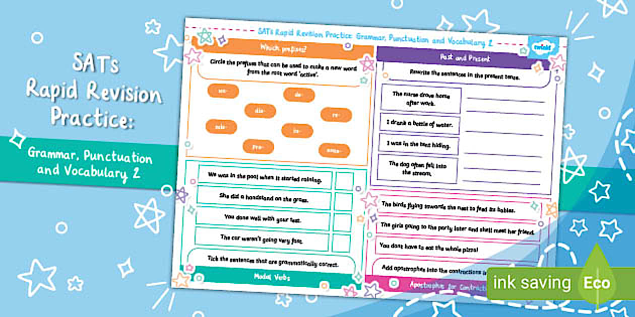 SATs Rapid Revision: Grammar, Punctuation and Vocabulary 2
