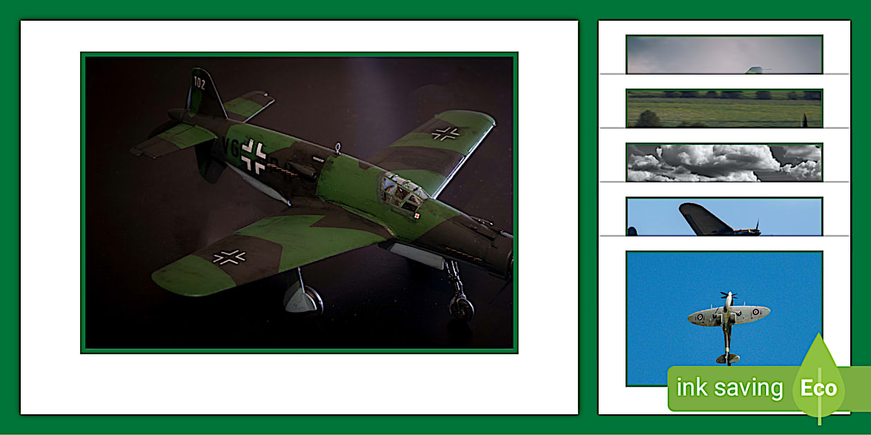 Pictures of World War 2 Fighter Planes | Photo Pack | Twinkl
