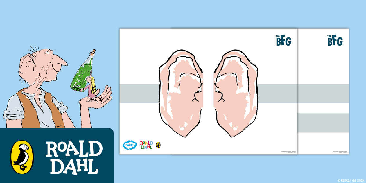 FREE! - The BFG: Giant Listening Ears Role Play Headband