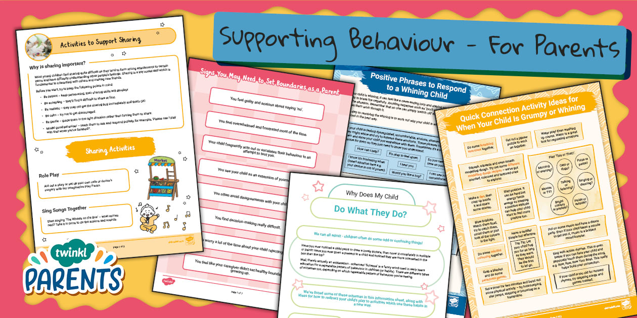 Parent Pack - Behaviour Support
