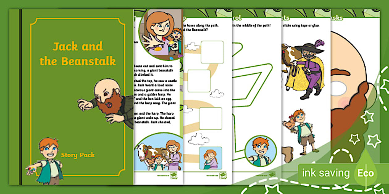 Jack and the Beanstalk Story Pack (teacher made) - Twinkl