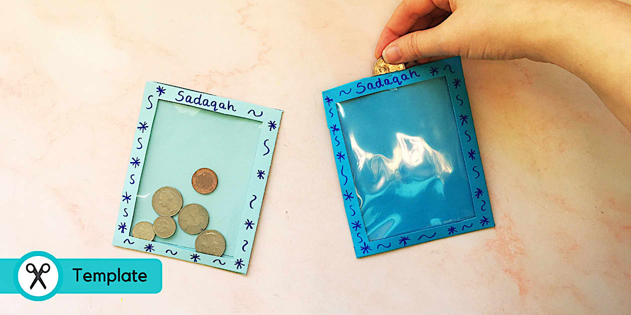 Sadaqah Box Craft - Ramadan Activities (teacher made)