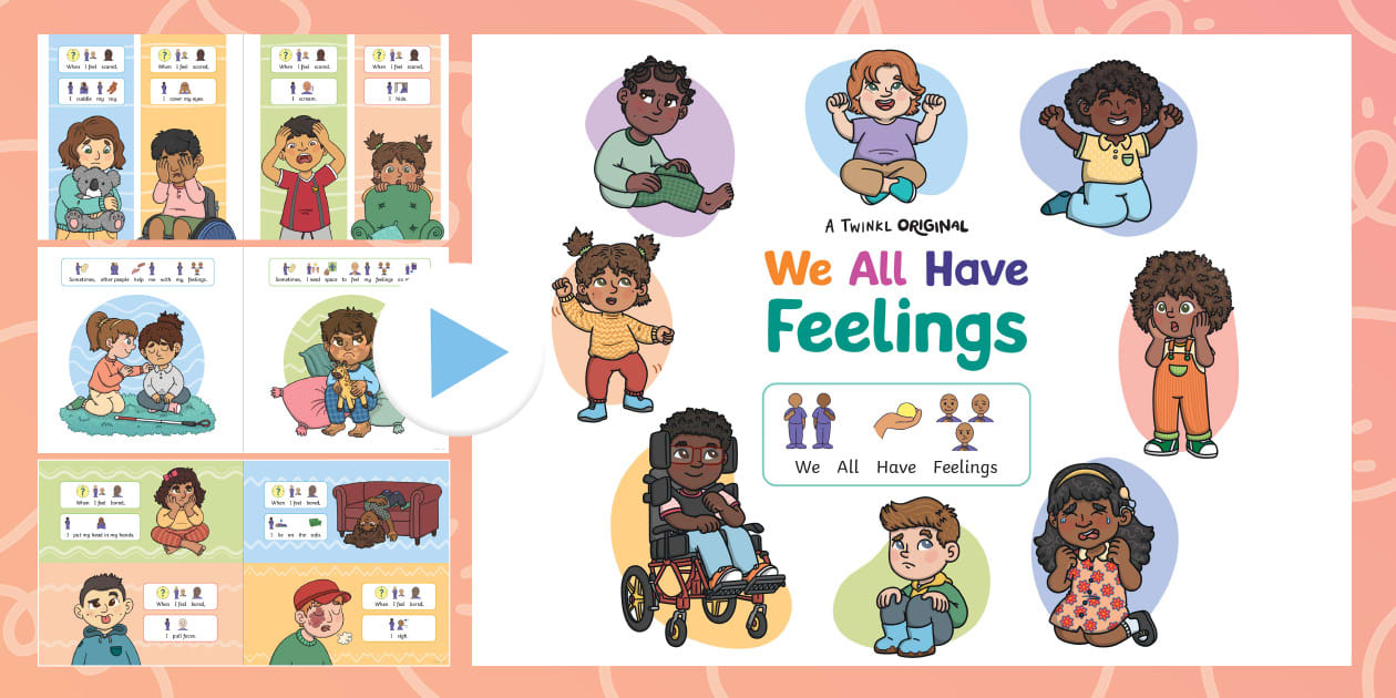 Twinkl Symbols: We All Have Feelings Story PowerPoint