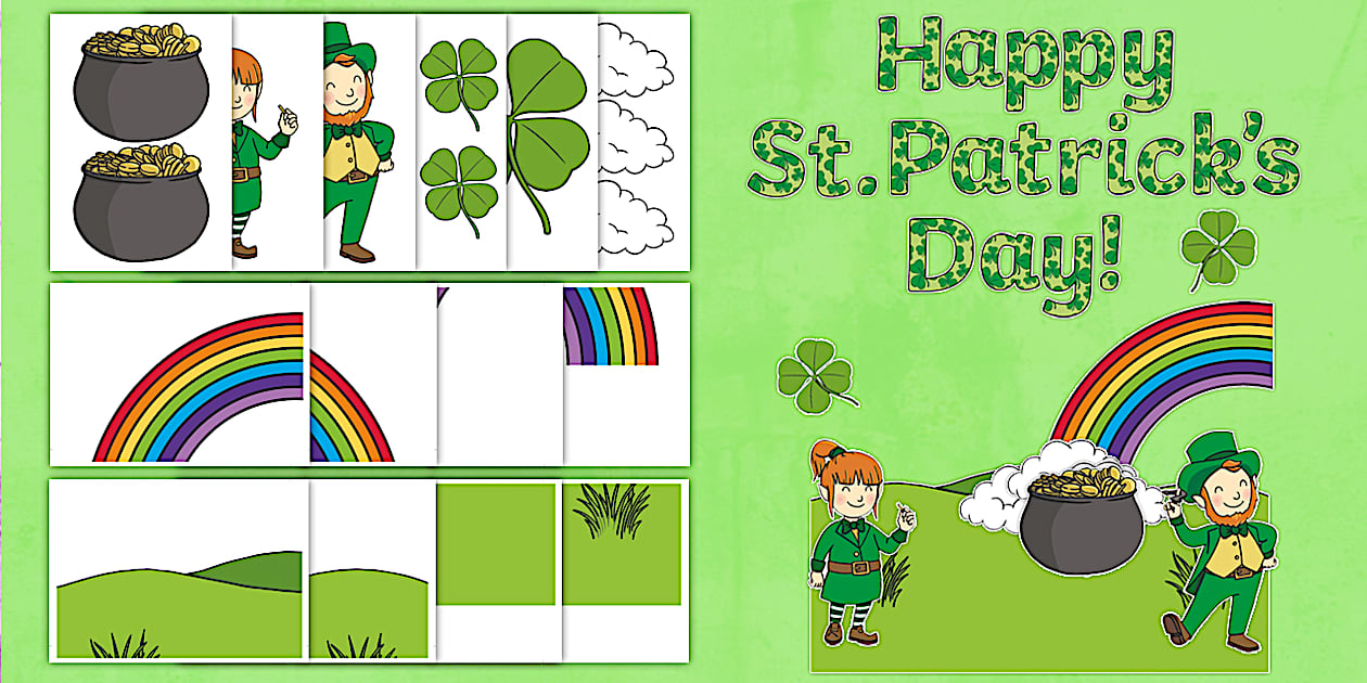 St. Patrick's Day Door Display Pack (teacher made) - Twinkl