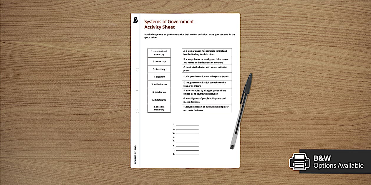 Systems of Government Matching Activity
