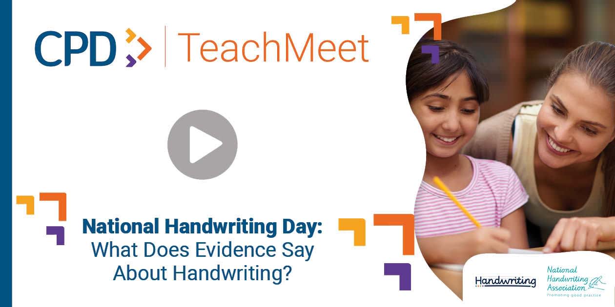 TeachMeet - National Handwriting Day: What Does Evidence Say About